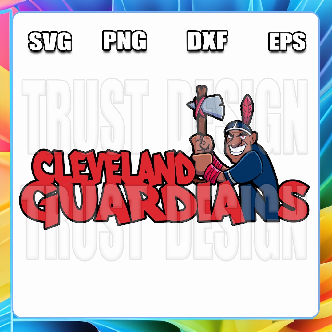 Cleveland Guardianss SVG PNG, Svg Sports Files, Svg for Cricut, Clipart ...