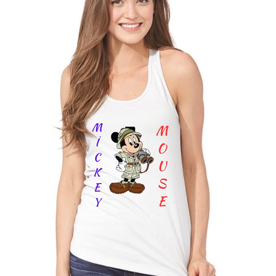 Disneyland Mickey Mouse Woman's Tank, Disneyworld Trip Woman's Tank ...
