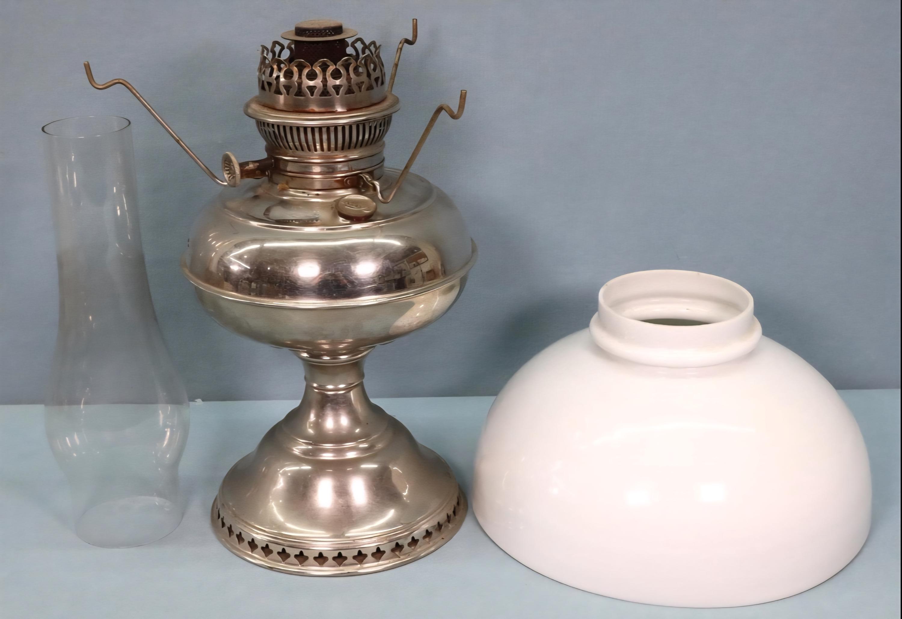 Antique Rayo Oil Lamp, White Shade Not Included - Etsy