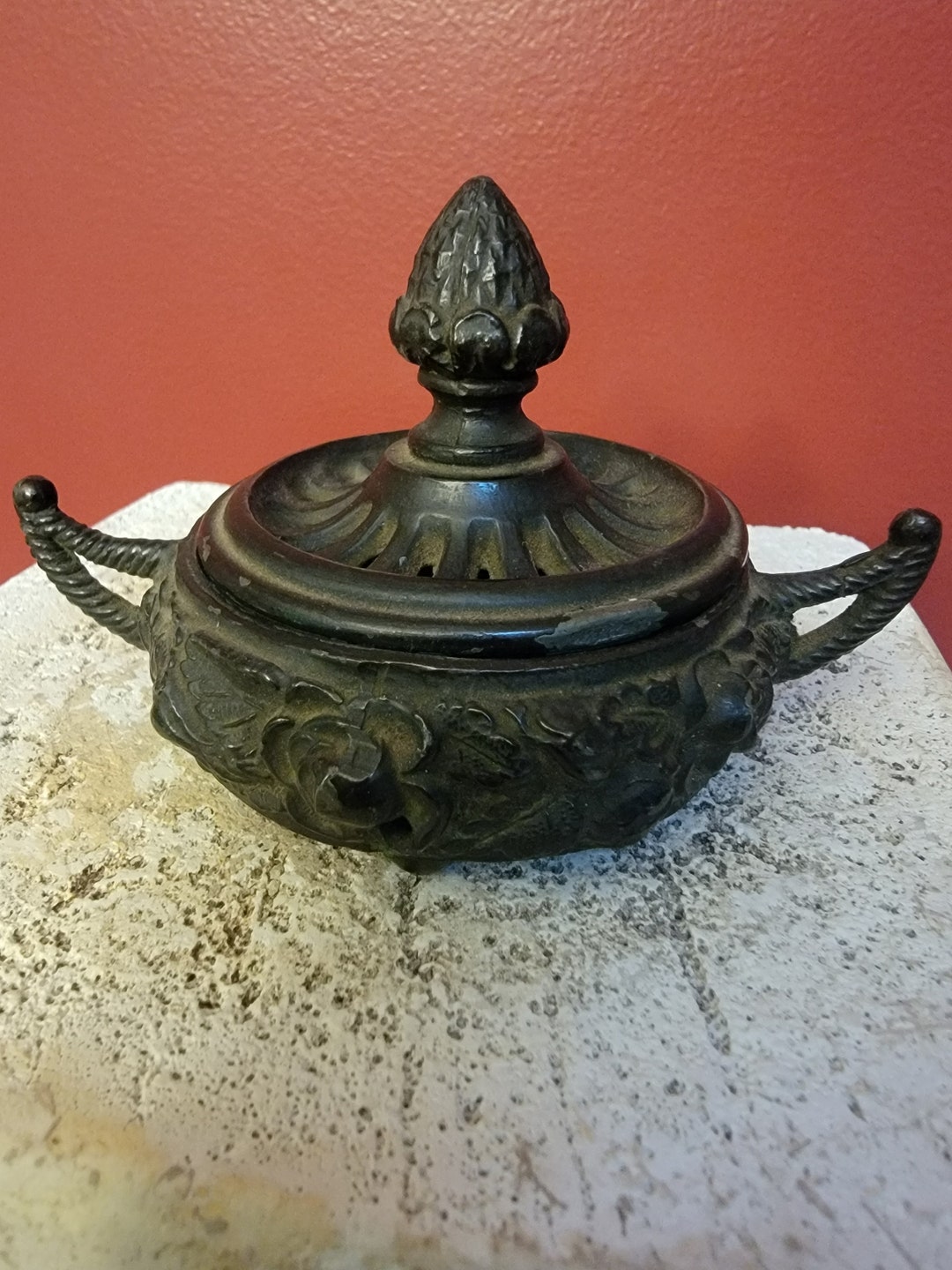 Early 1900's Middle Eastern Antique Bronze Finish Incence Burner - Etsy