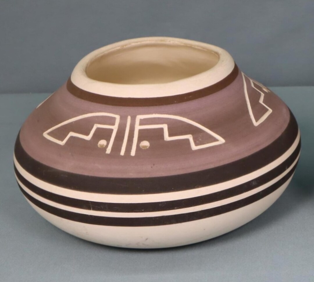 Pueblo Ute Pottery Pot Southwest Art - Etsy