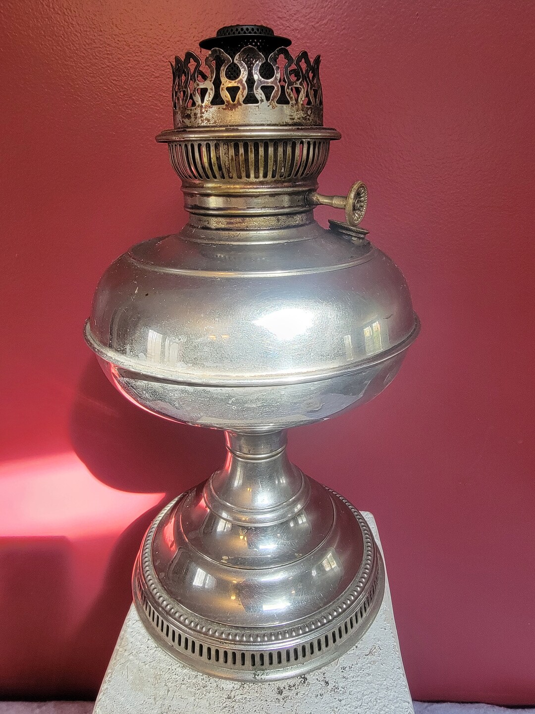 Original 1905 Antique Rayo Kerosene Oil Lamp - Etsy