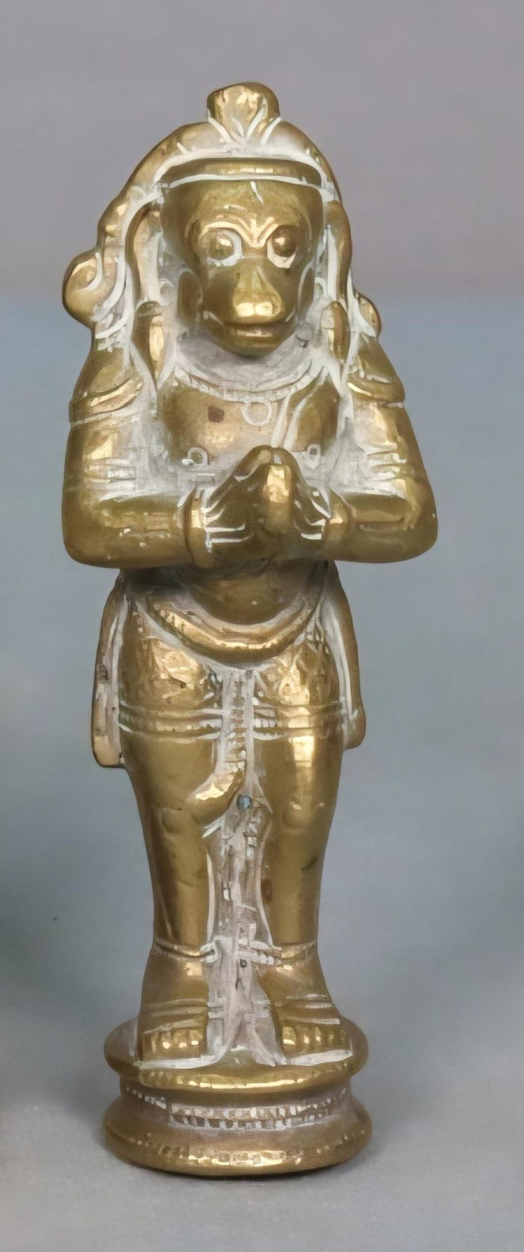 Bronze Hindu Hanuman, Strength, Spiritual Growth 3"h - Etsy