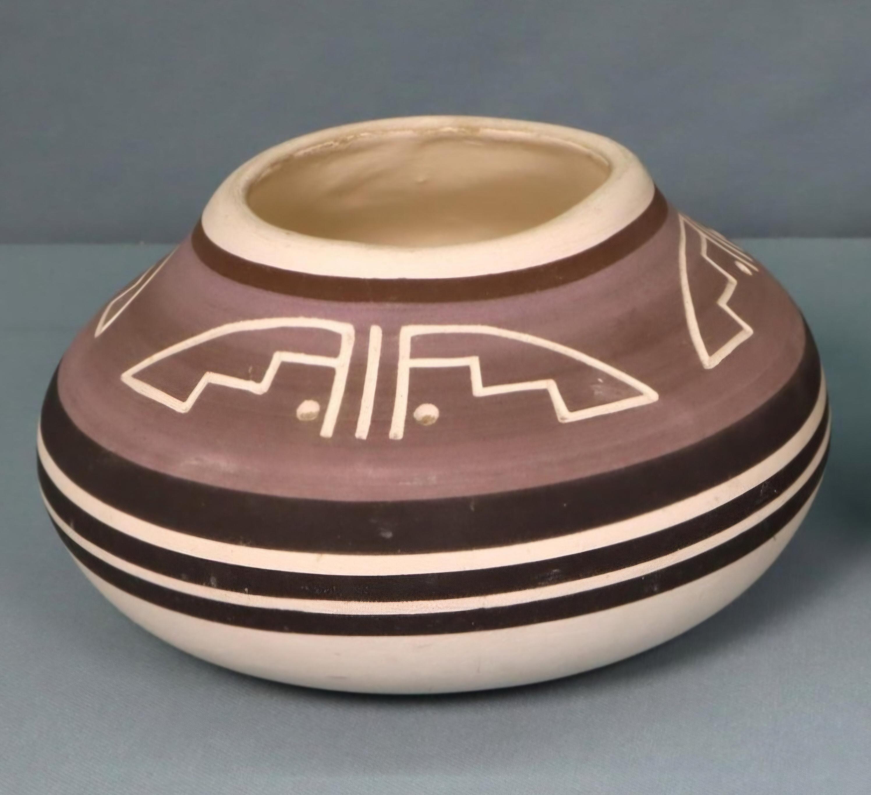 Pueblo Ute Pottery Pot Southwest Art - Etsy