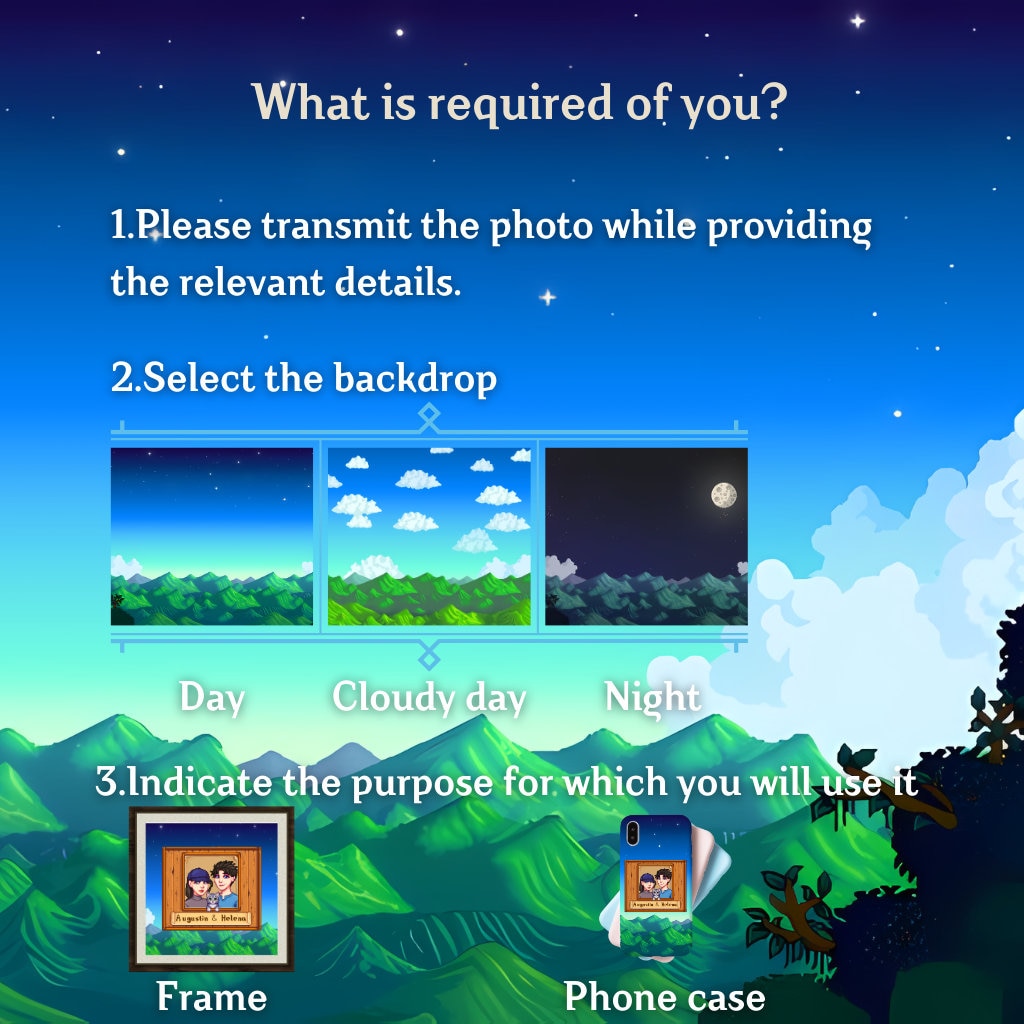 Custom STARDEW VALLEY Portraits, Stardew Valley Custom Portraits ...