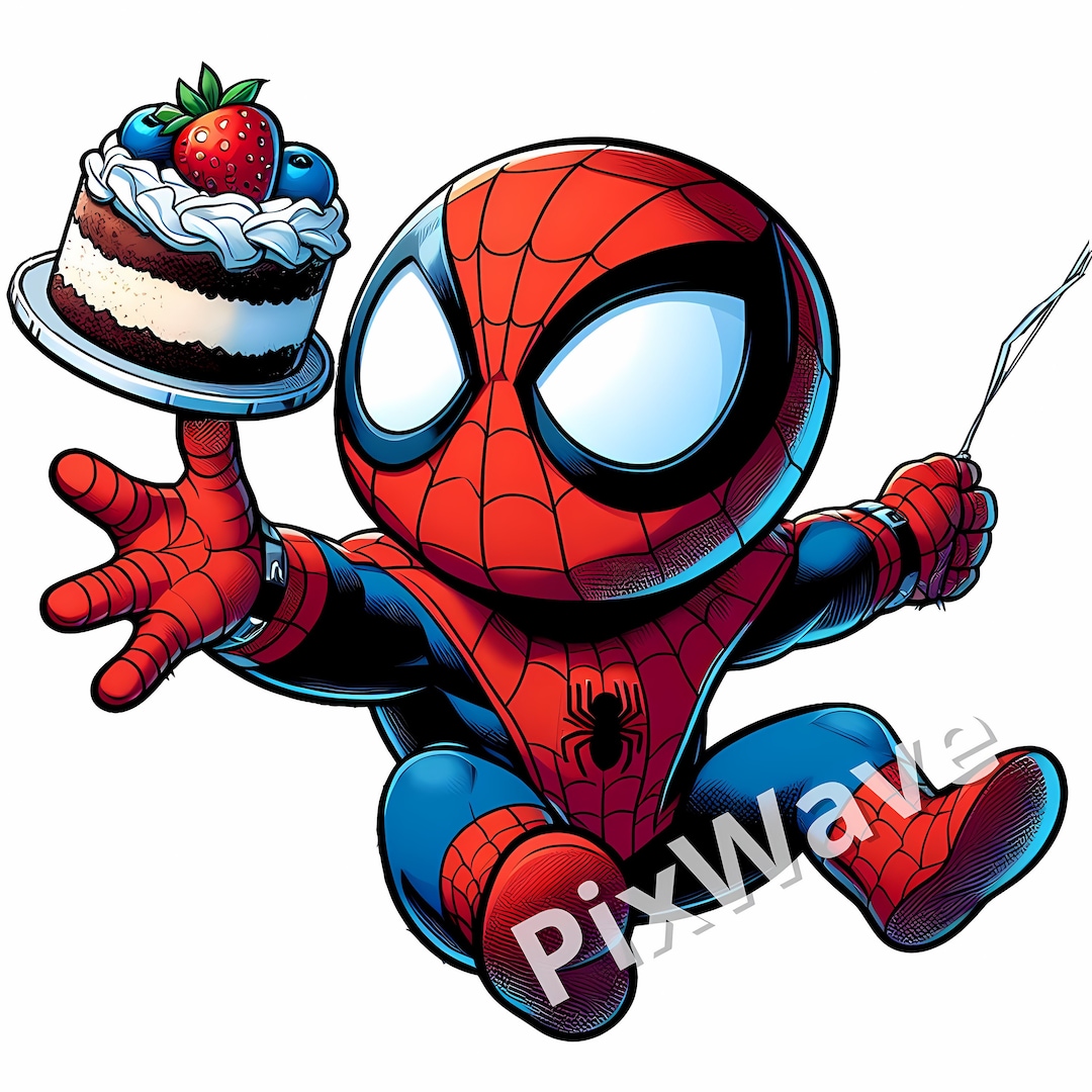 Spiderman Birthday PNG, Spiderman Birthday Party, Birthday Spiderman SVG, Birthday Party ...