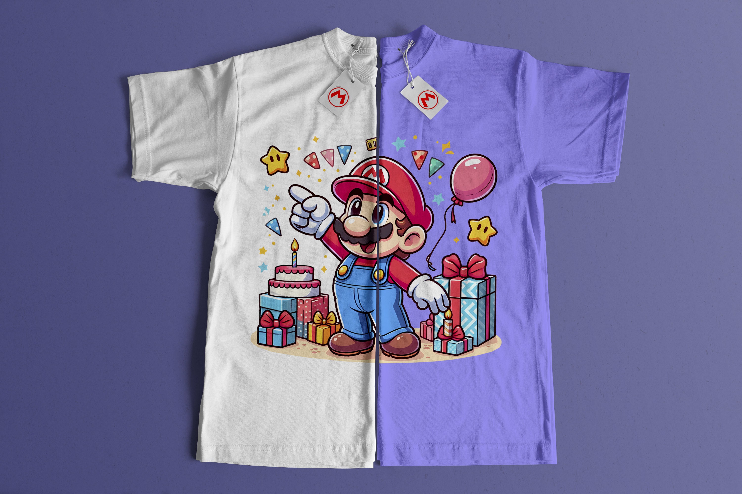 Super Mario Birthday PNG, Super Mario Birthday Boy SVG, Super Mario ...