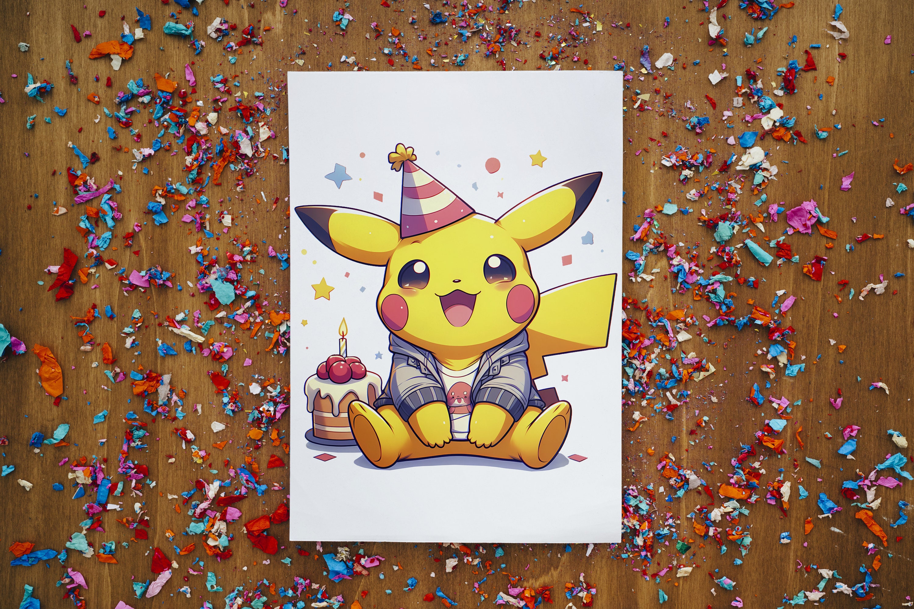 Pikachu Birthday PNG, Pikachu Birthday SVG, Pikachu Birthday Party ...