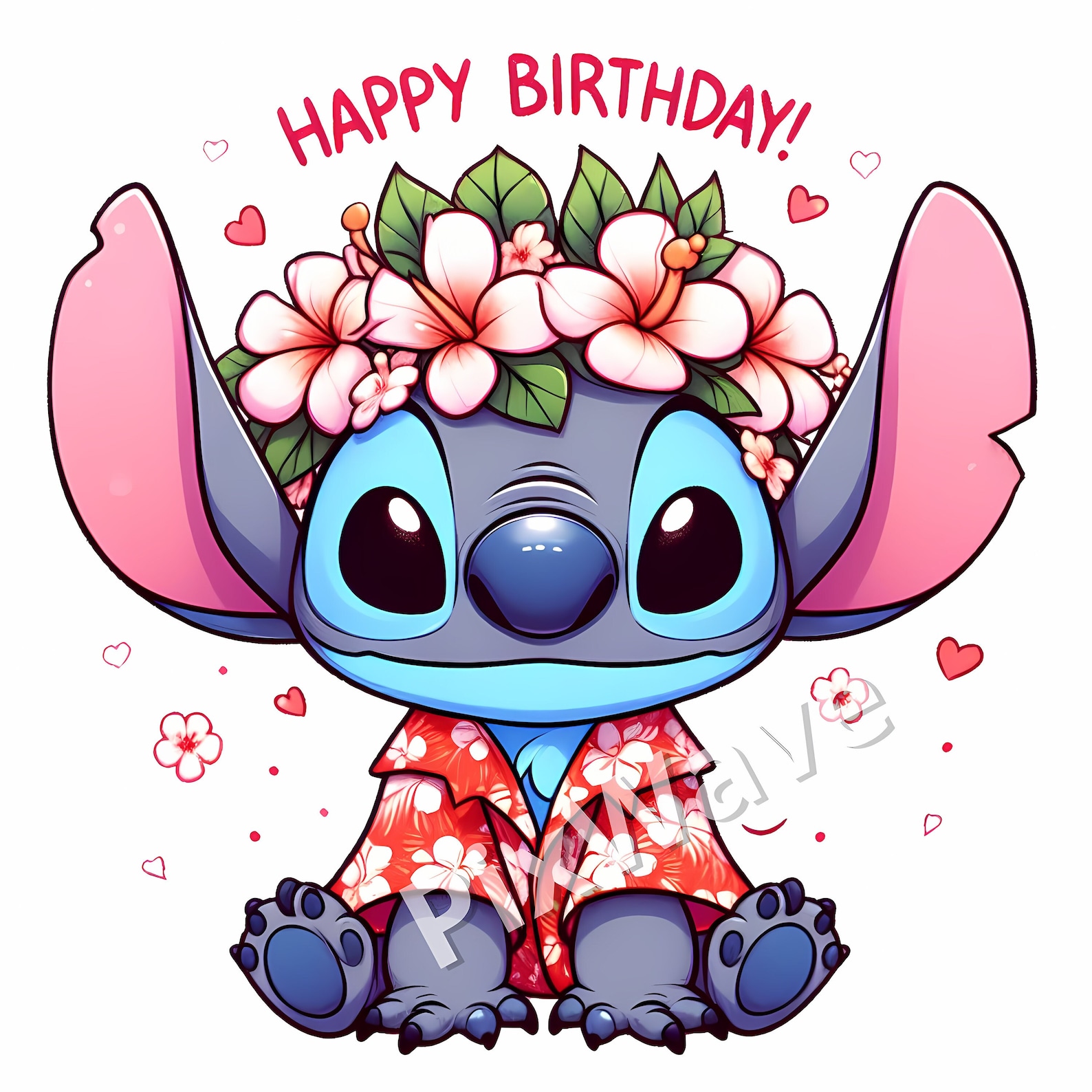 Happy Birthday Stitch PNG, Birthday Stitch SVG, Birthday Lilo and ...