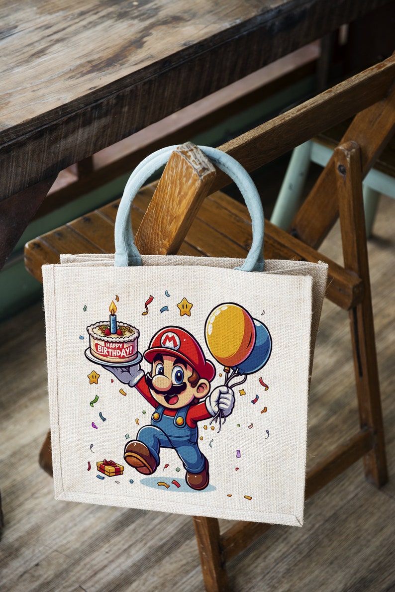 Super Mario Birthday PNG, Super Mario Birthday Boy SVG, Super Mario ...