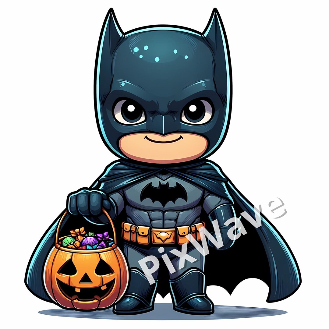Cute Bat Superhero, Halloween Bat Png, Super Hero Halloween, Batful ...