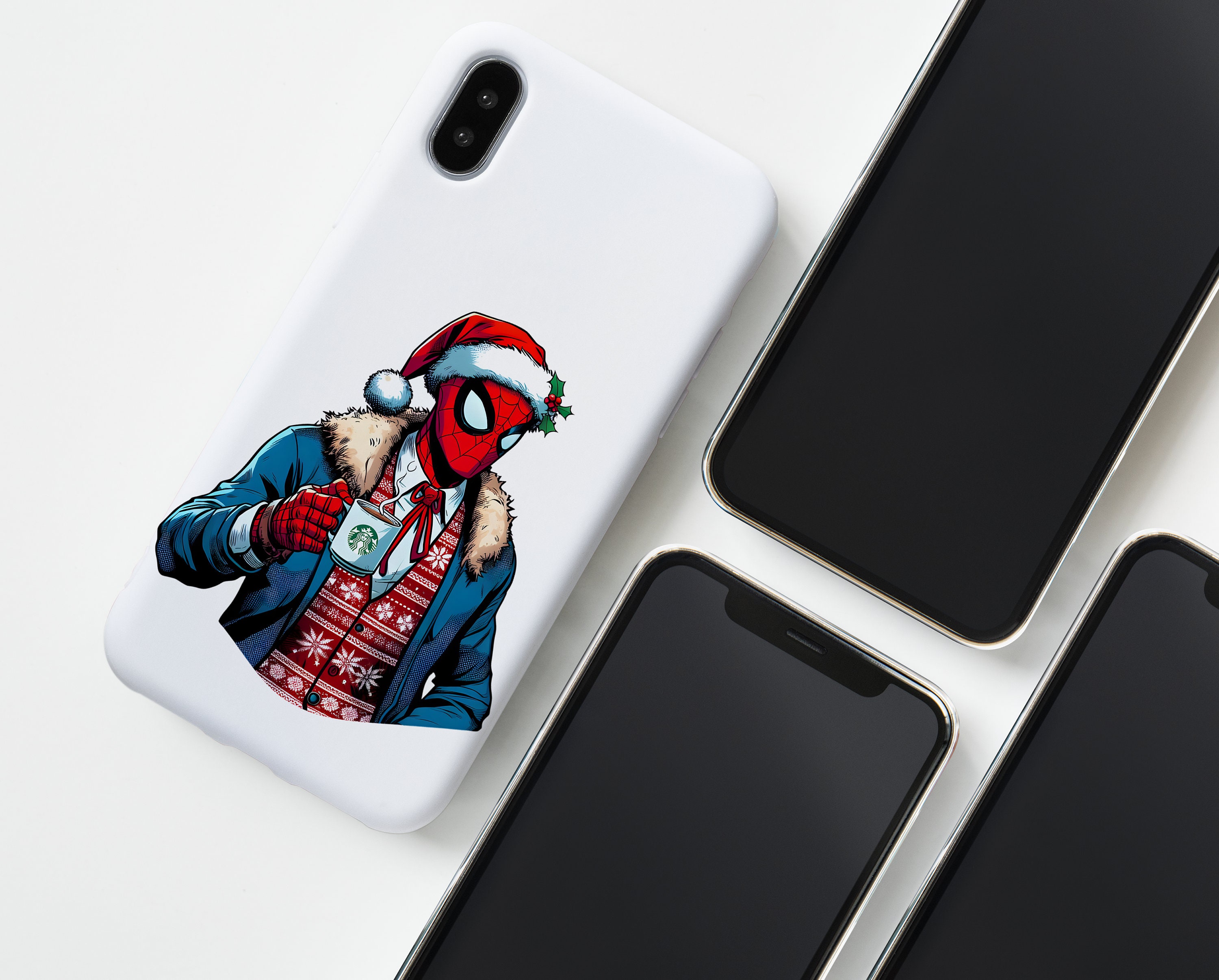Spiderman Christmas SVG, Spiderman Coffee Cup, Spiderman Starbuk Cup ...