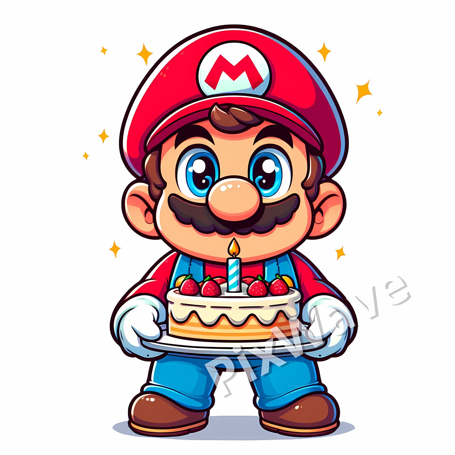 Super Mario Birthday PNG, Super Mario Birthday Boy SVG, Super Mario ...