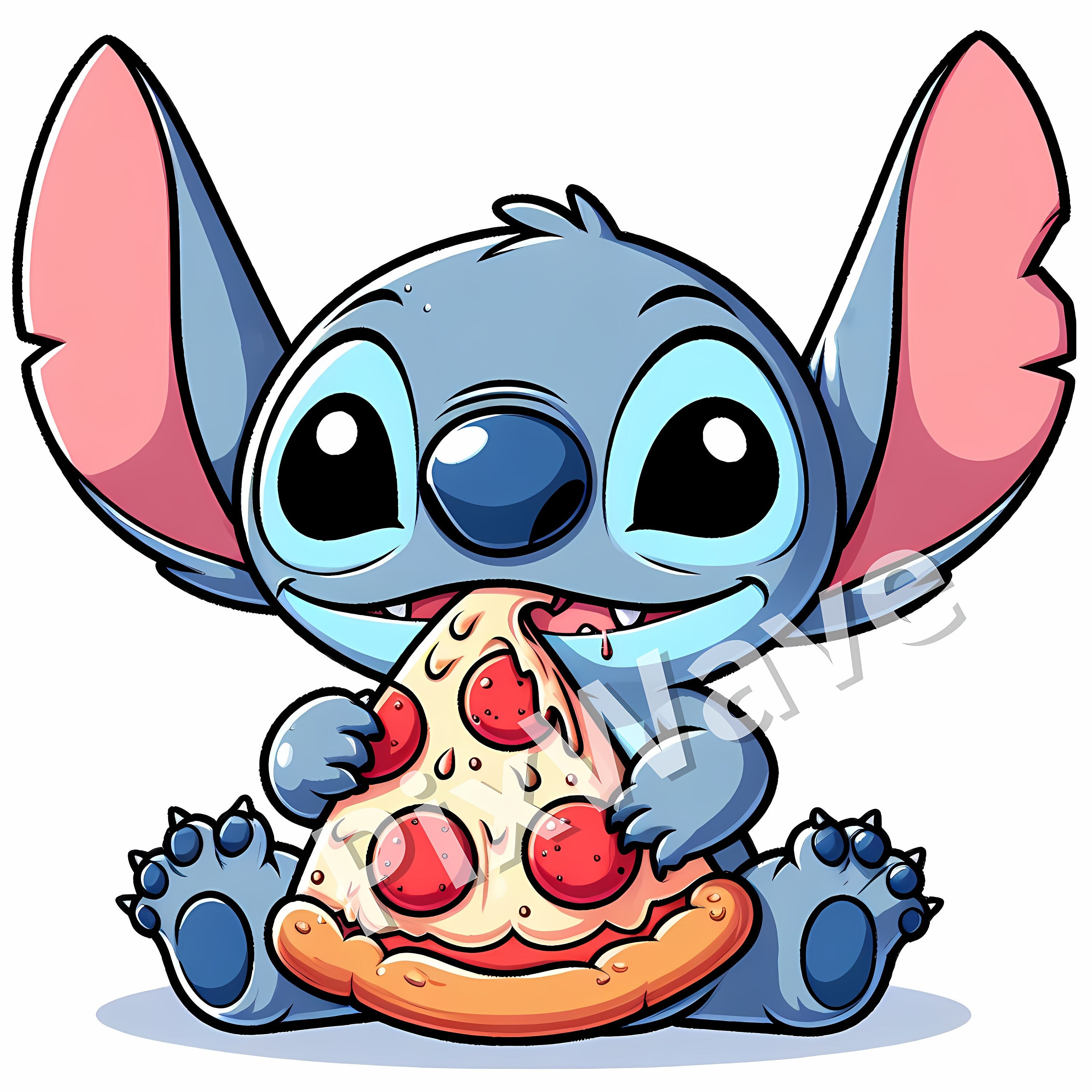 Baby Stitch SVG, Cute Stitch Svg, Stitch Clipart PNG, Blue Alien SVG ...