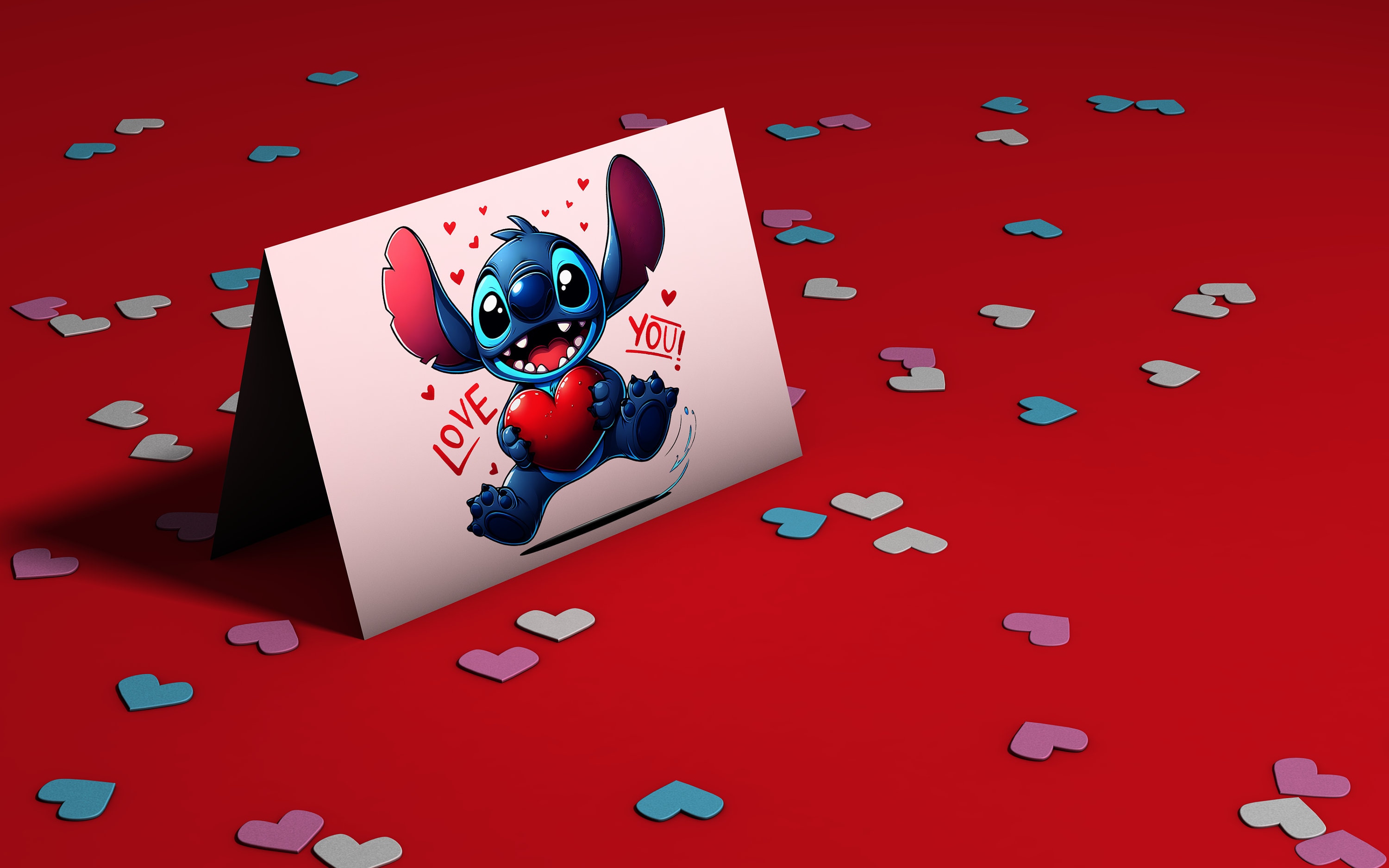 Stitch Valentines PNG, Valentines Stitch SVG, Stitch Valentines Day PNG ...
