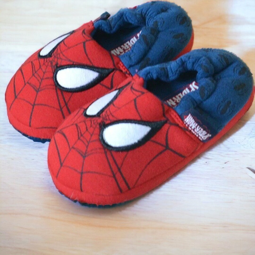 Spiderman Slippers Anime Action Figure Slippers Cute Gift for - Etsy