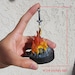 Dark Souls Bonfire With Flickering Light 1/12 Scale Miniature - Etsy