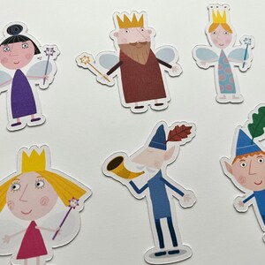 Ben & Holly Cupcake Toppers | Cute Kids Birthday Party Decorations ...