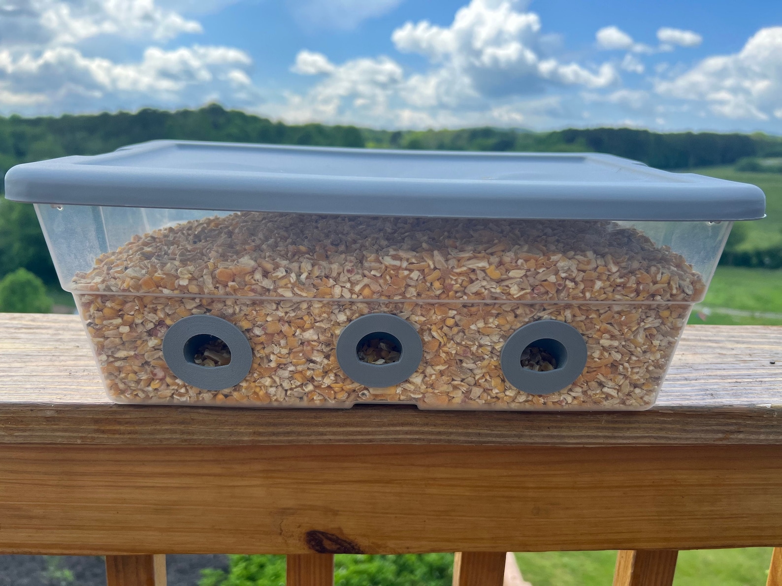 Quail & Chick Feed Saver Port - Made in USA - 3D Printed - Reduces Food ...