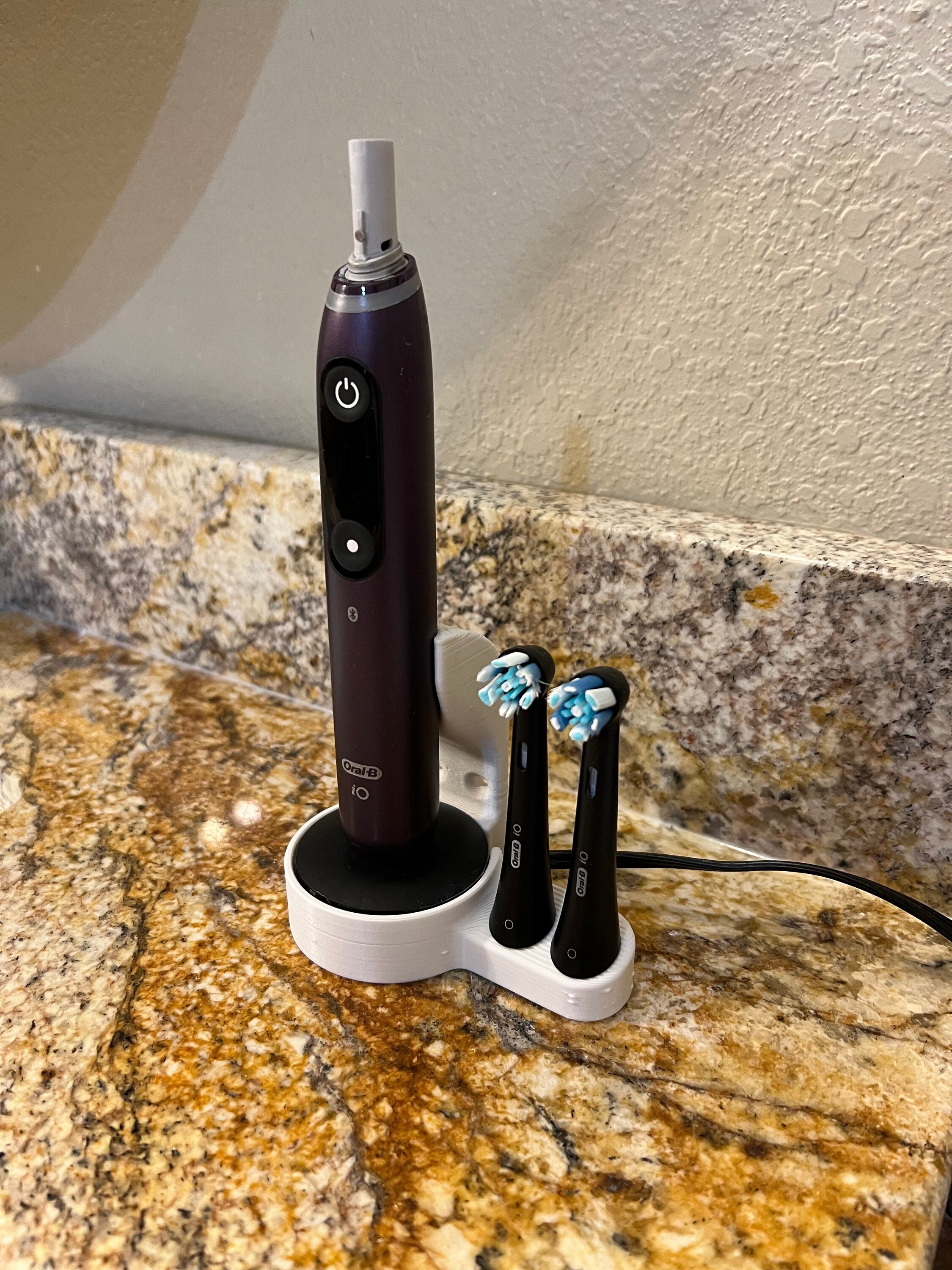 Oral B IO 7,8,9 Brush + Head Holder for Round Base / Countertop ...