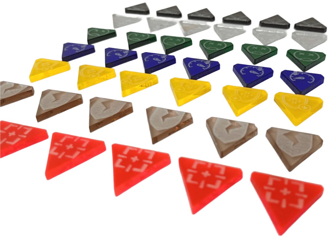 Universal Status Markers for Tabletop Games (6 Pcs) - Etsy