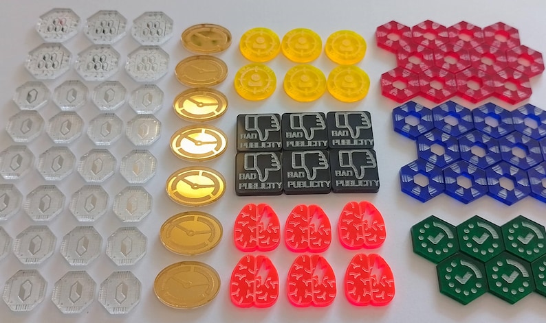 Netrunner LCG - Tokens Set, 85pcs - Etsy