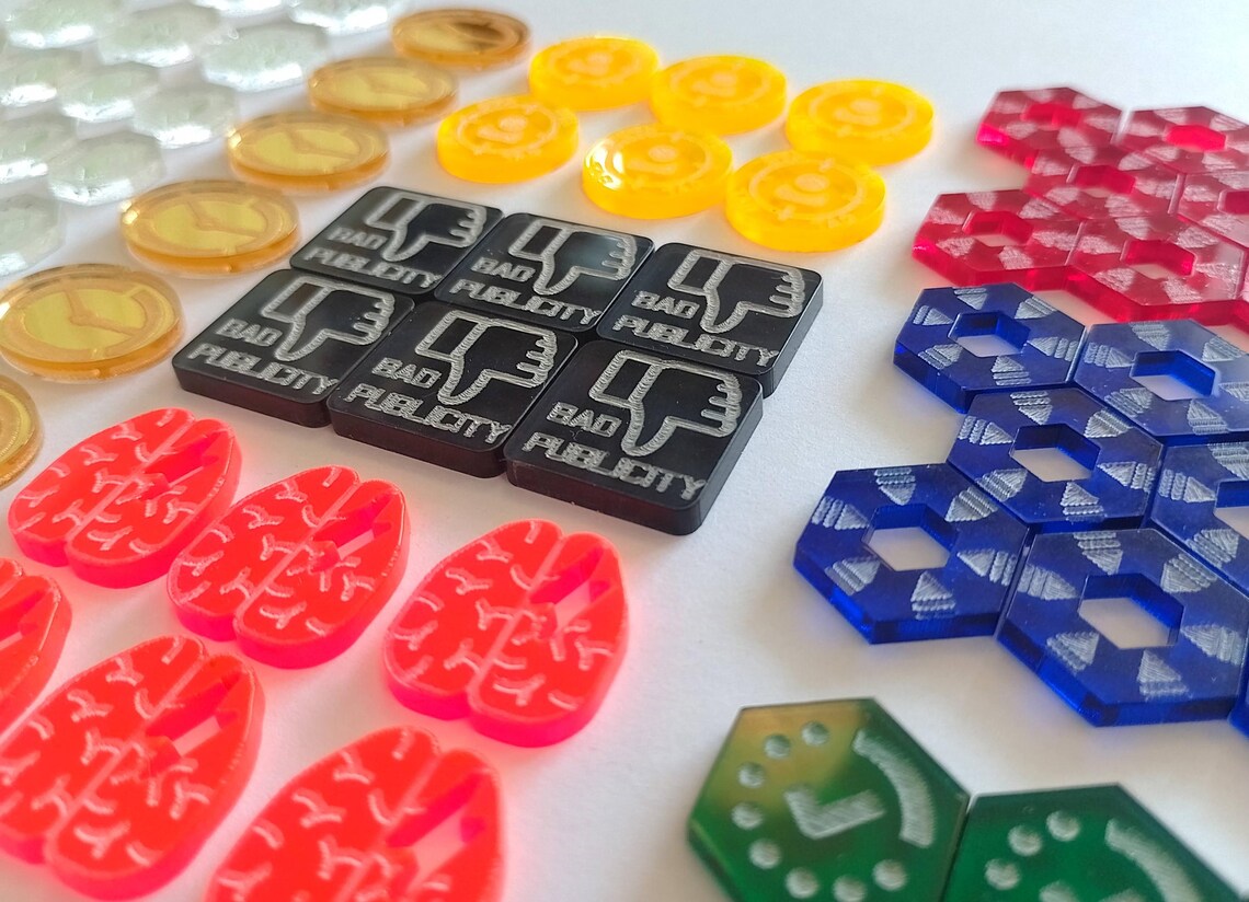 Netrunner LCG - Tokens Set, 85pcs - Etsy
