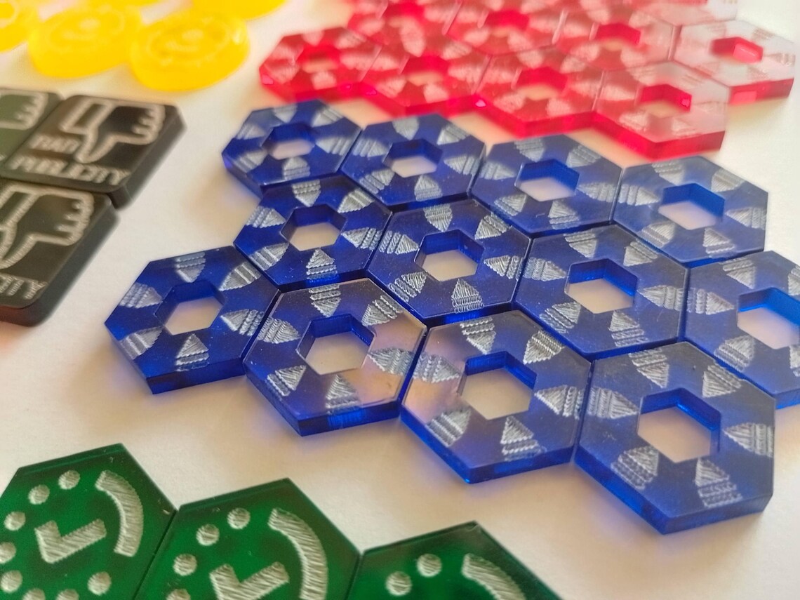 Netrunner LCG - Tokens Set, 85pcs - Etsy