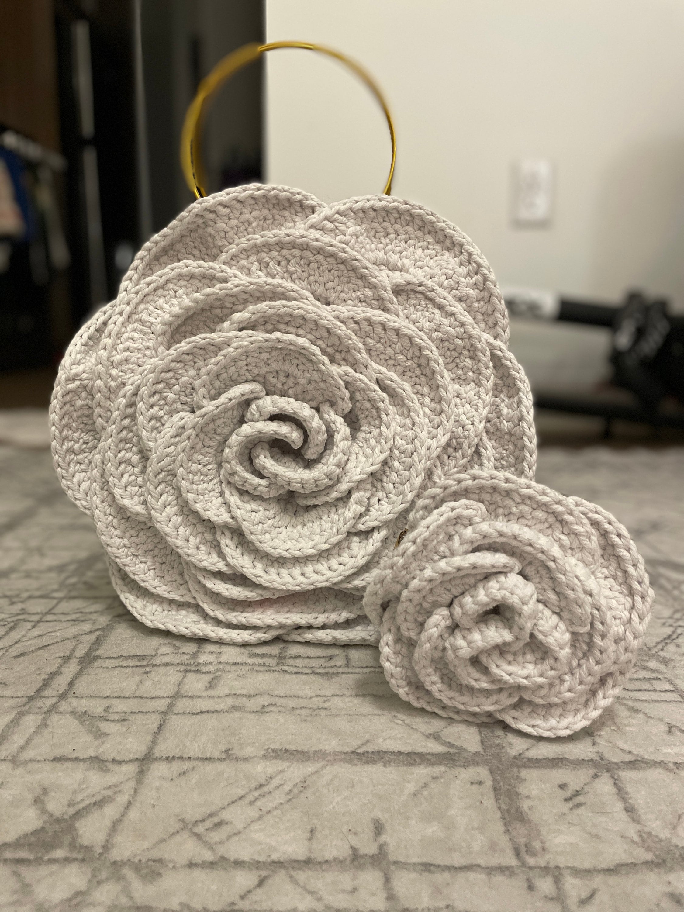 Rose Crochet Purse/coin Purse BUNDLE PATTERN ONLY - Etsy