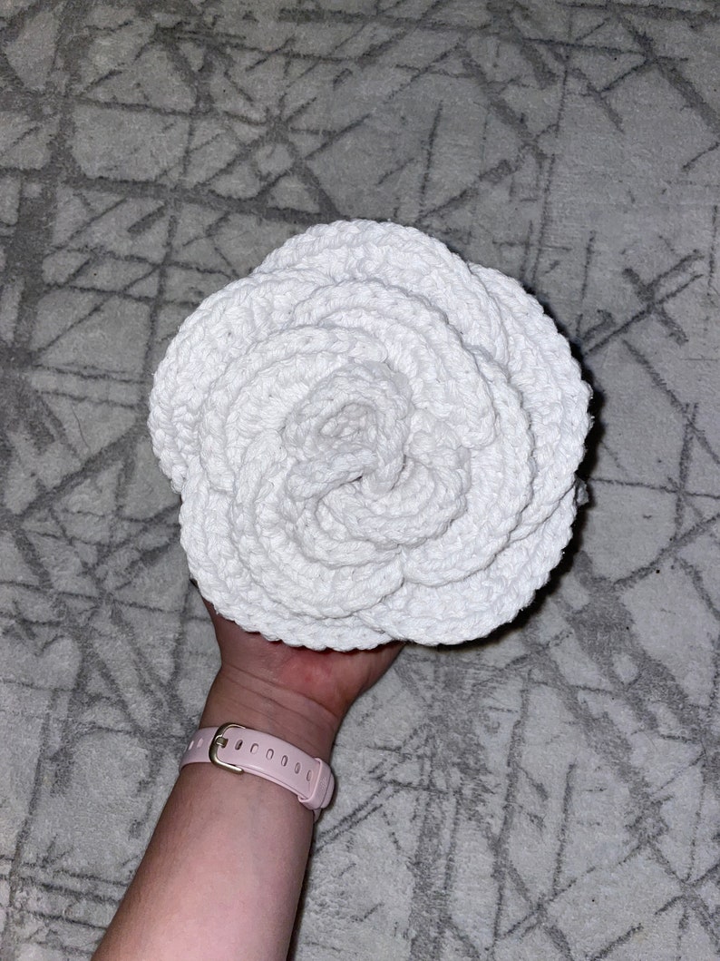 Rose Crochet Coin Purse PATTERN ONLY Intermediate Skill (updated) - Etsy