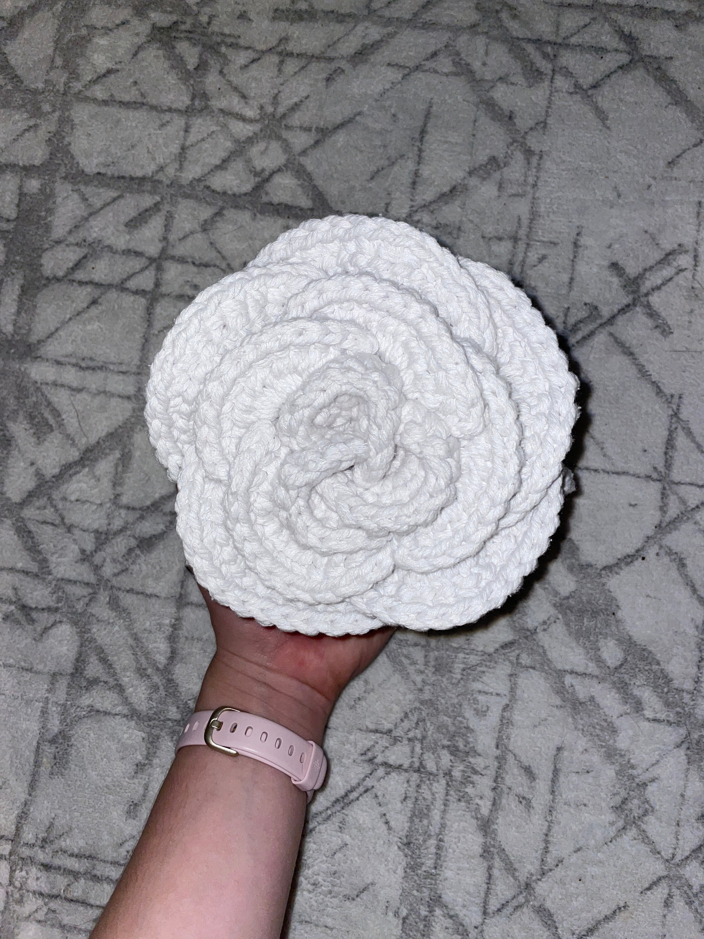 Rose Crochet Coin Purse PATTERN ONLY Intermediate Skill (updated) - Etsy