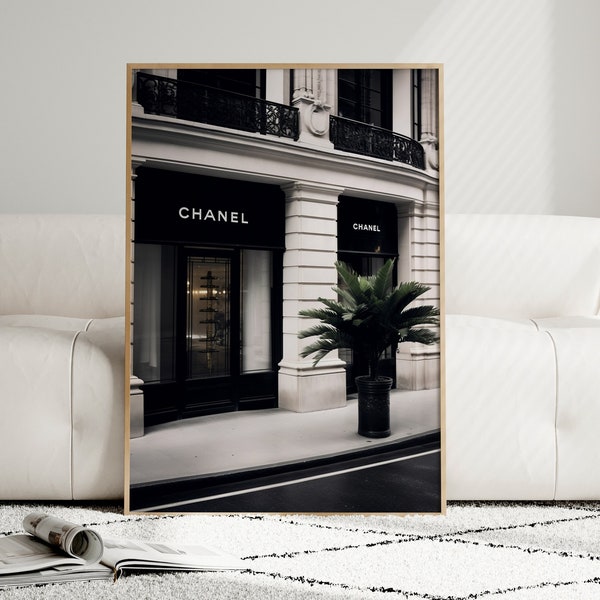 Coco Chanel Wall Art - Etsy