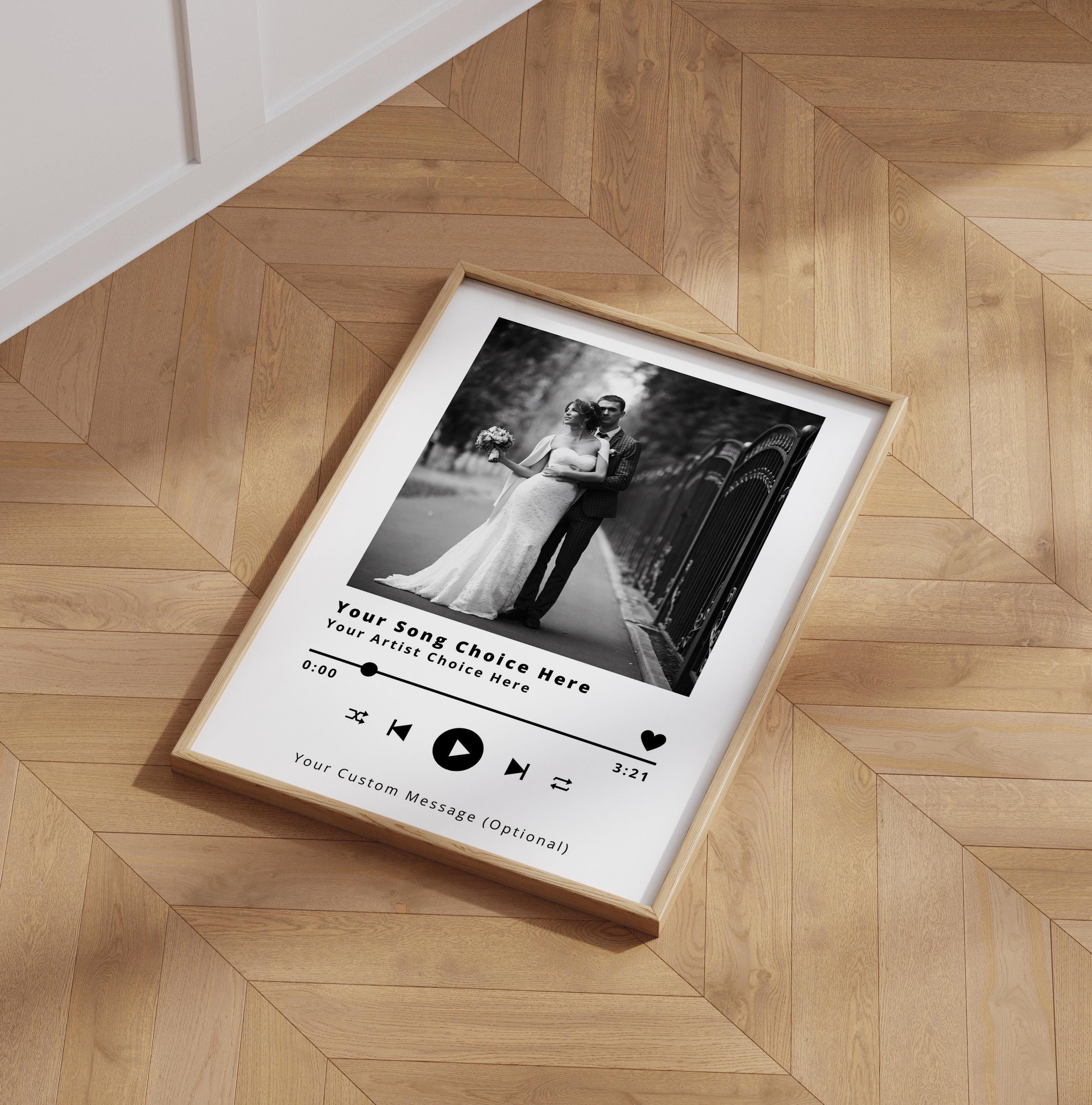 Custom Music Poster - Music Player Personalized Photo Gift - Etsy