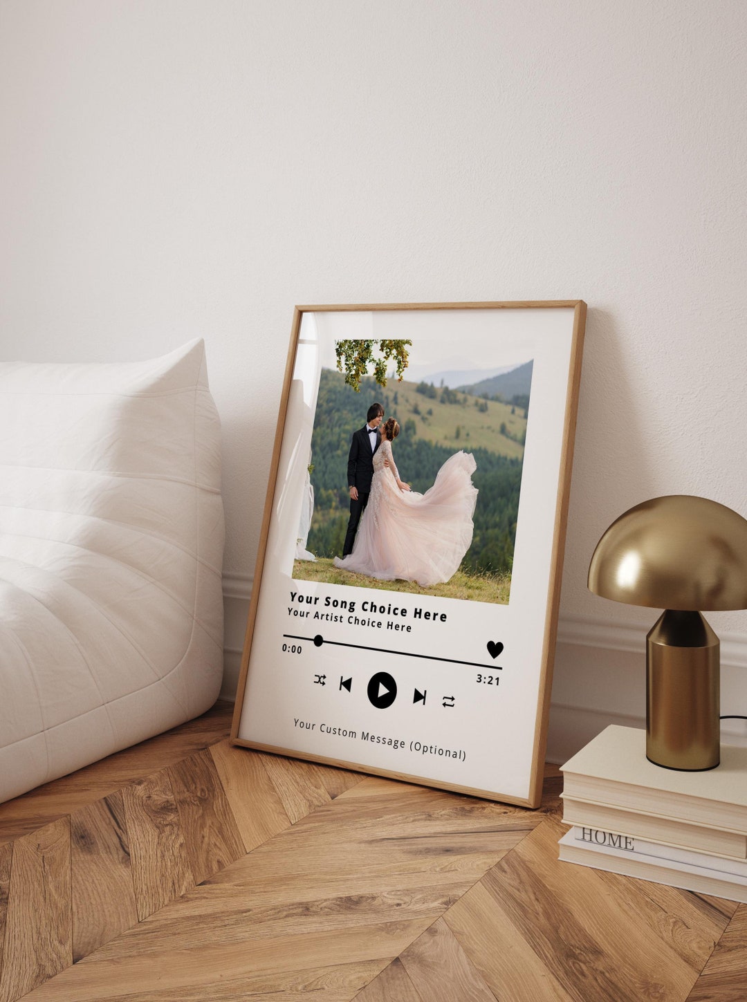 Custom Wedding Song Poster: Personalized Music Gift - Etsy