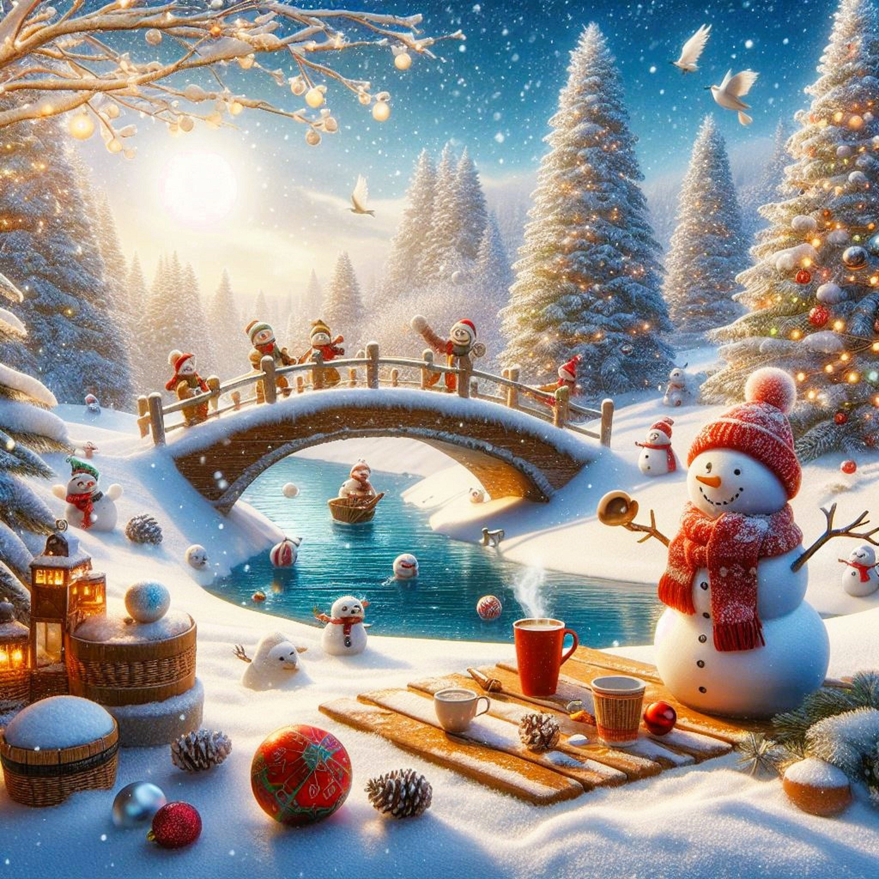 Teams Background Holiday Theme - Etsy