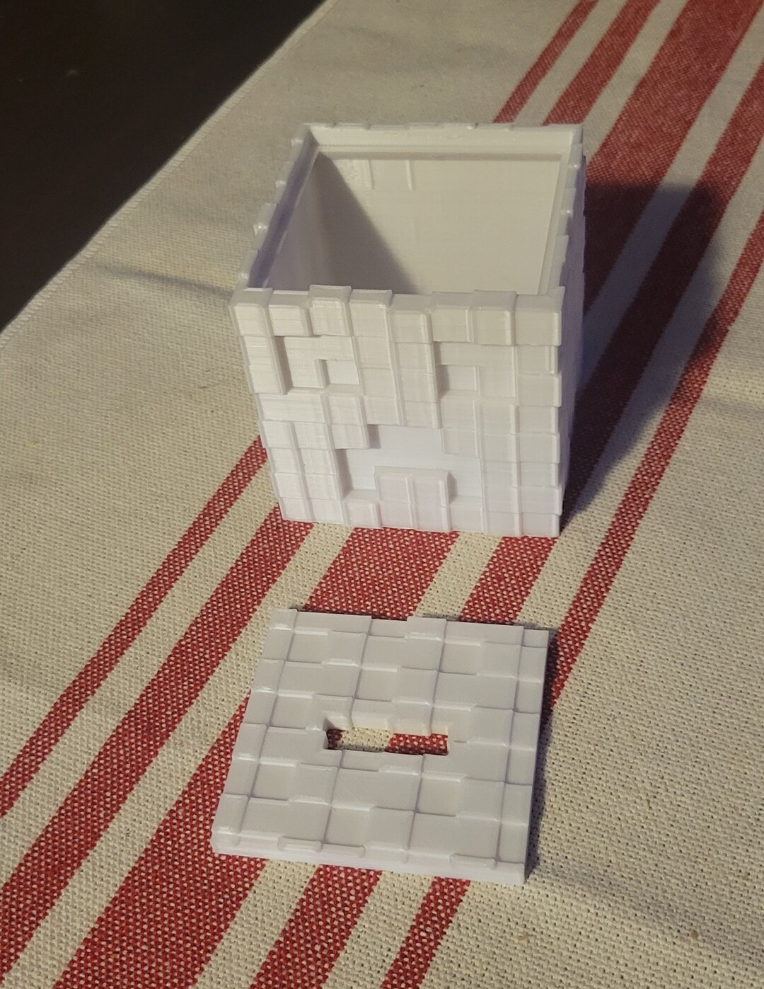 3D Printed Minecraft Creeper Head Coin Bank - Etsy