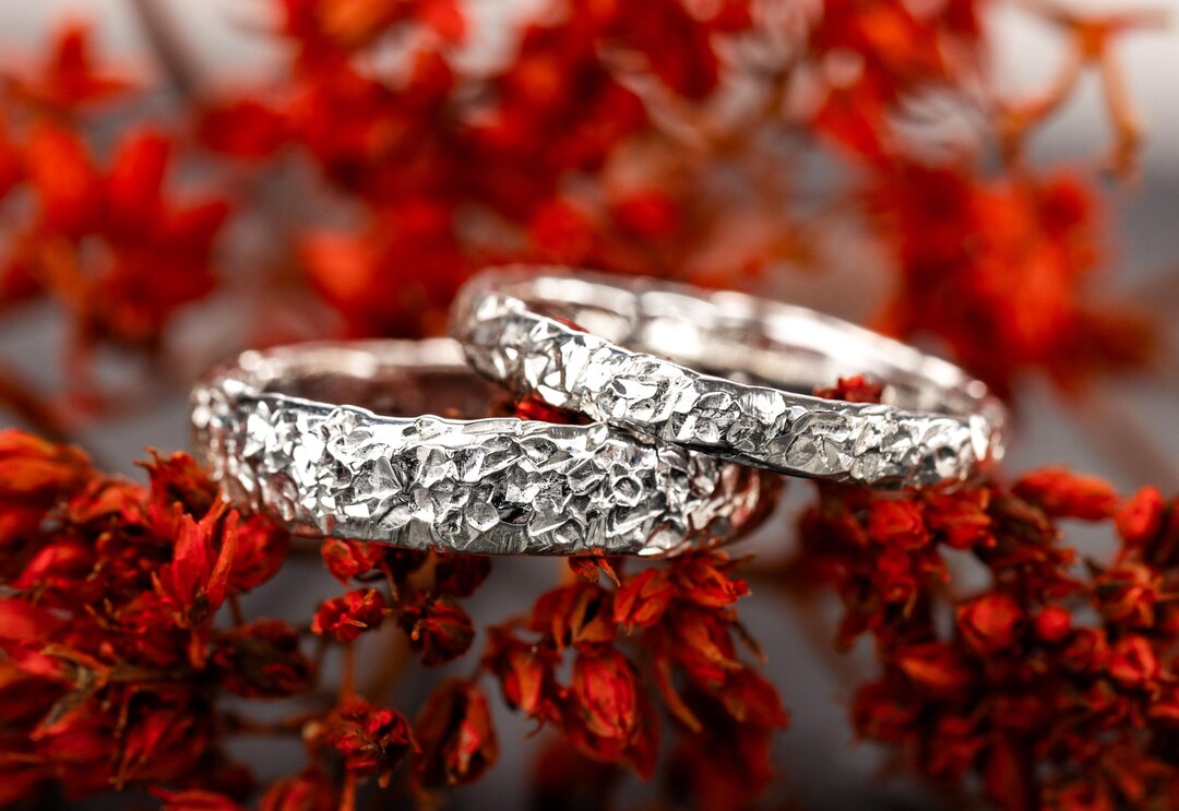 Wedding Rings 'marmoris', Wedding Bands, Engagement Ring, Silver Rings ...