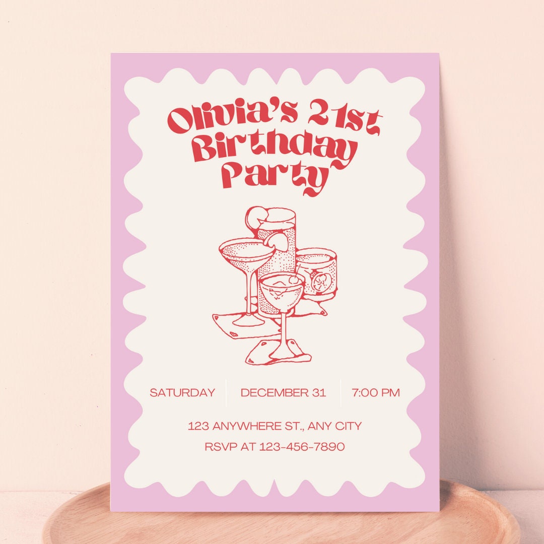 Birthday Card Template | Birthday Template | Editable Template ...