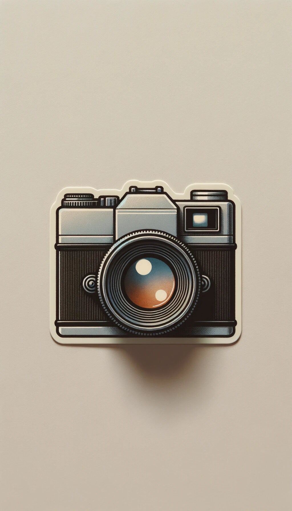 Vintage Vibes Camera Stickers - Etsy