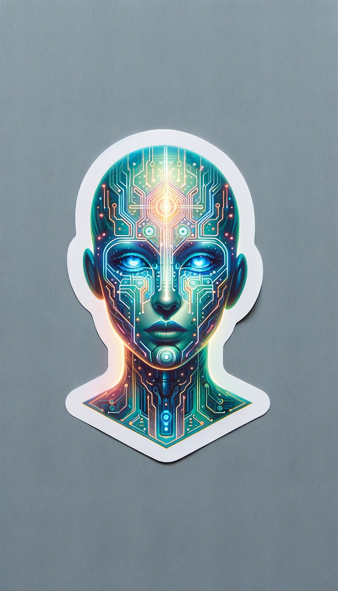 Futuristic Flares AI Stickers - Etsy