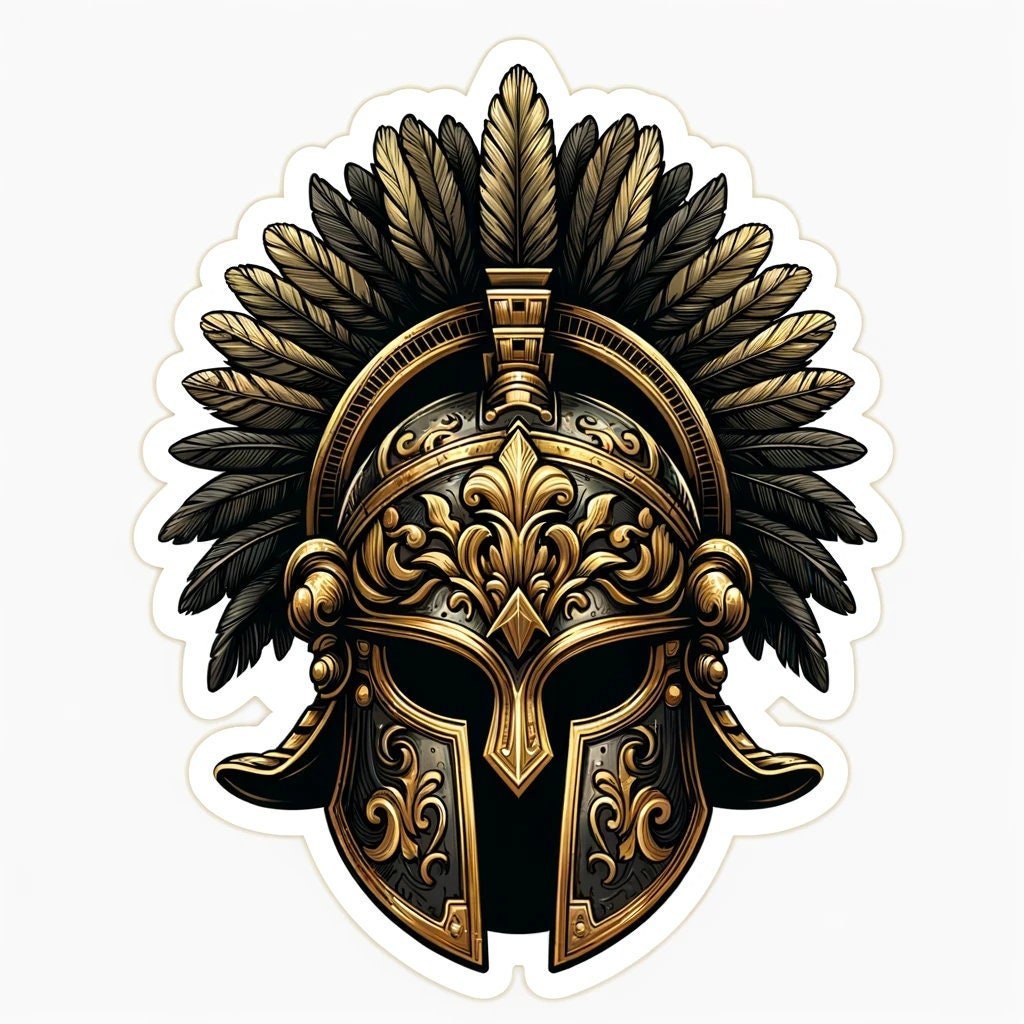 Roman Roman Helmet Stickers - Etsy