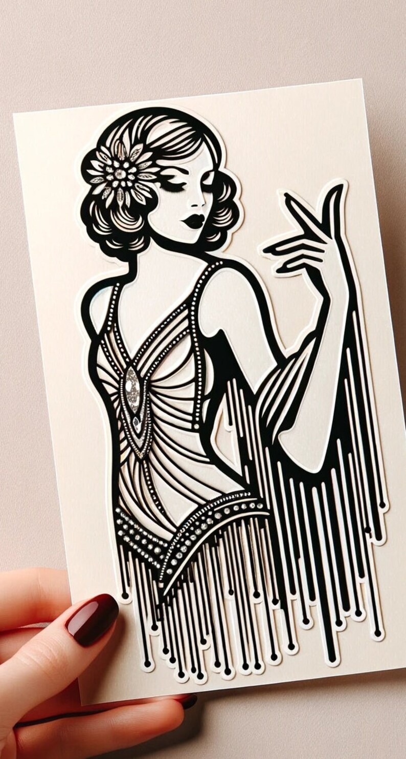 Art Deco Delights Women Stickers - Etsy