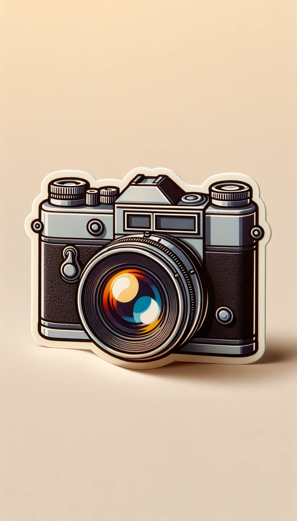 Vintage Vibes Camera Stickers - Etsy
