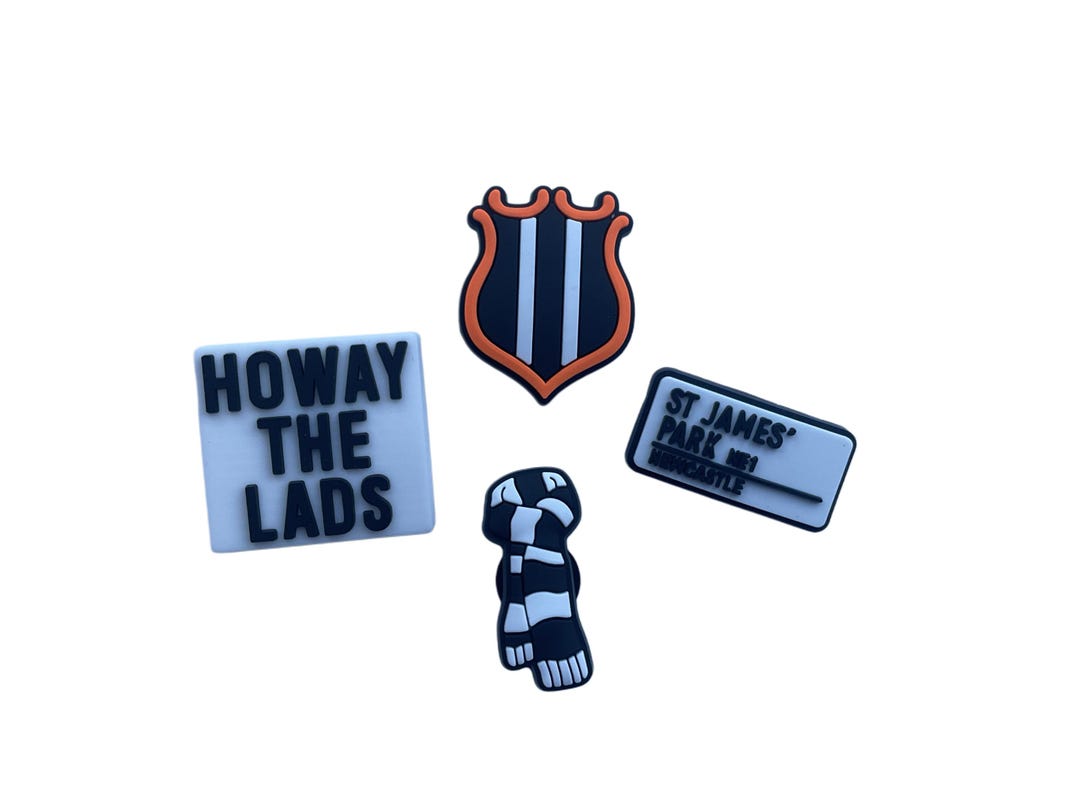 Football Team Croc Charms Sports Fan Shoe Charms - Etsy UK