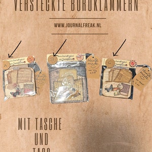 Vintage Gadgets hidden Paperclips Journal, Junk, Collage, Paper ...
