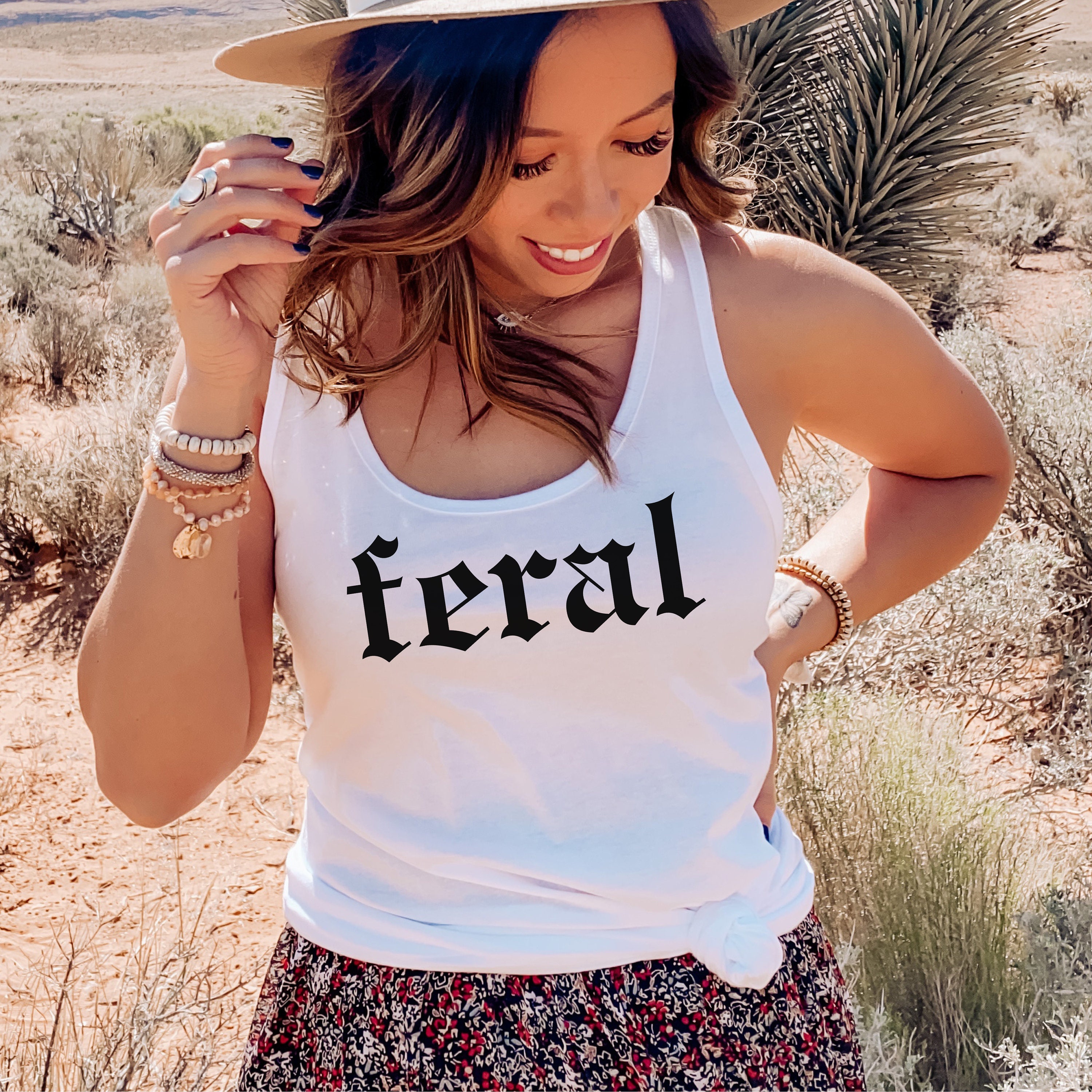 Feral Tank Top, Feral Women's Racerback Tank, in My Feral Era, Feral ...