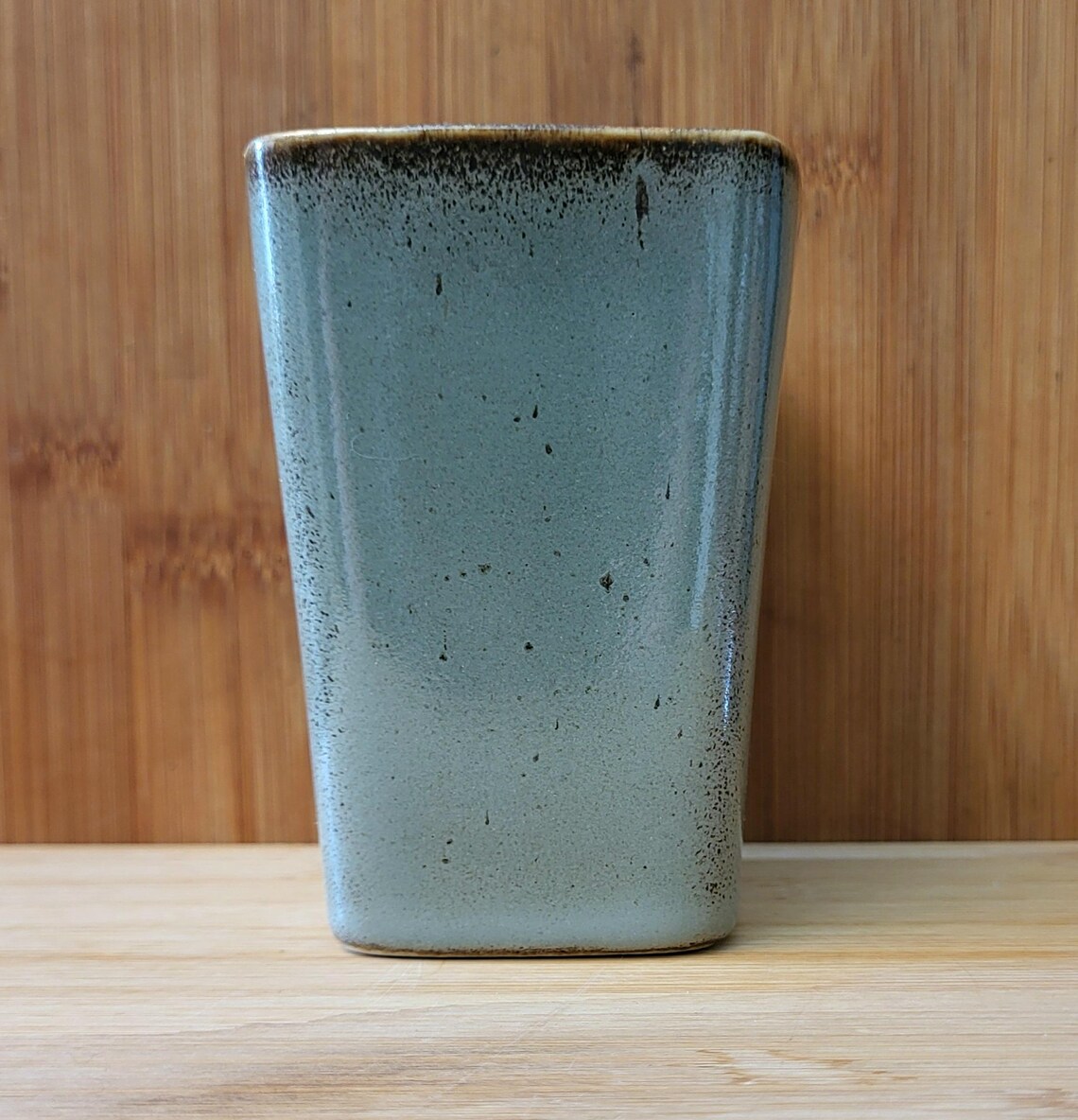 Stanley Ballard 4" Porcelain Vase Sage Green Vermont 1950s MCM EUC - Etsy