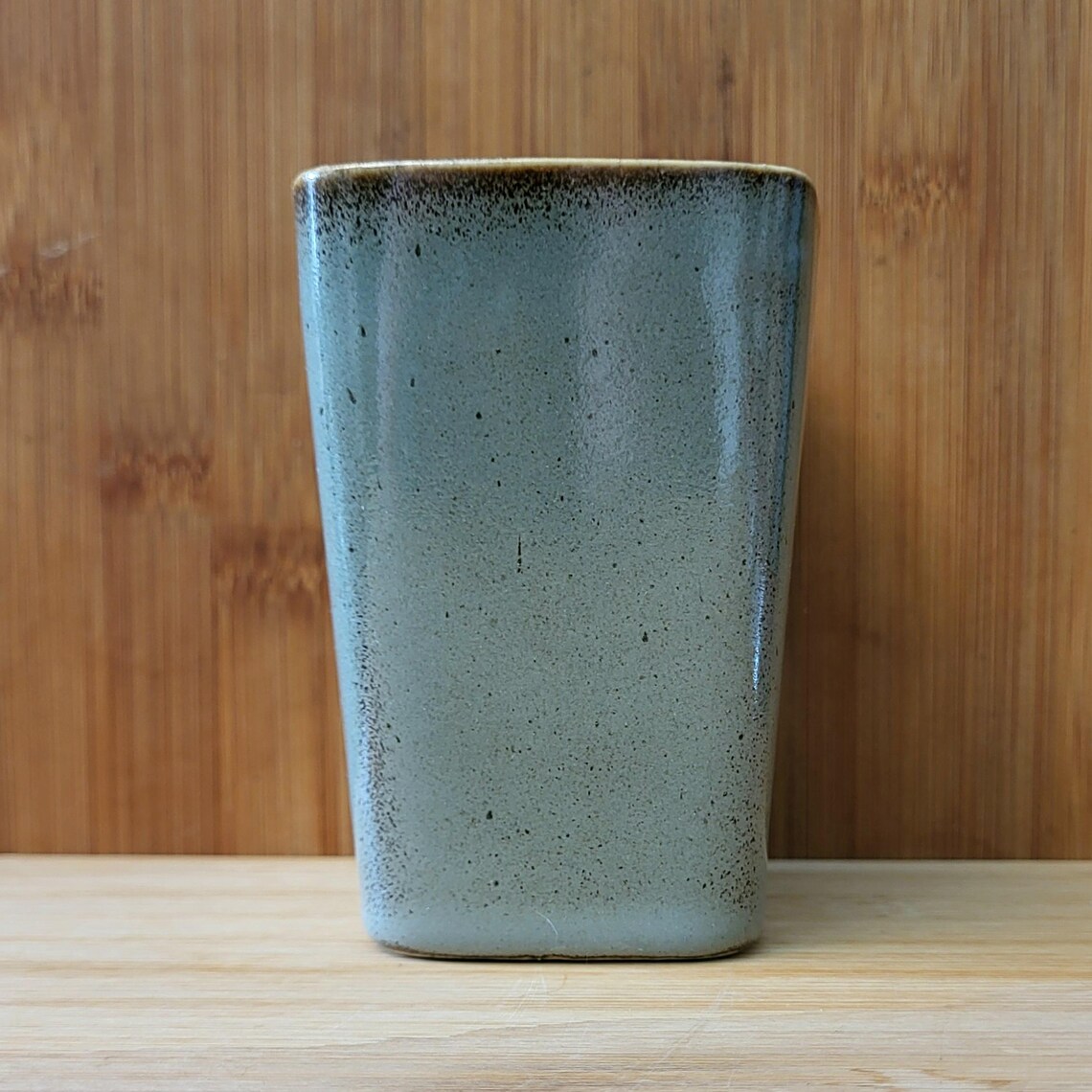 Stanley Ballard 4" Porcelain Vase Sage Green Vermont 1950s MCM EUC - Etsy