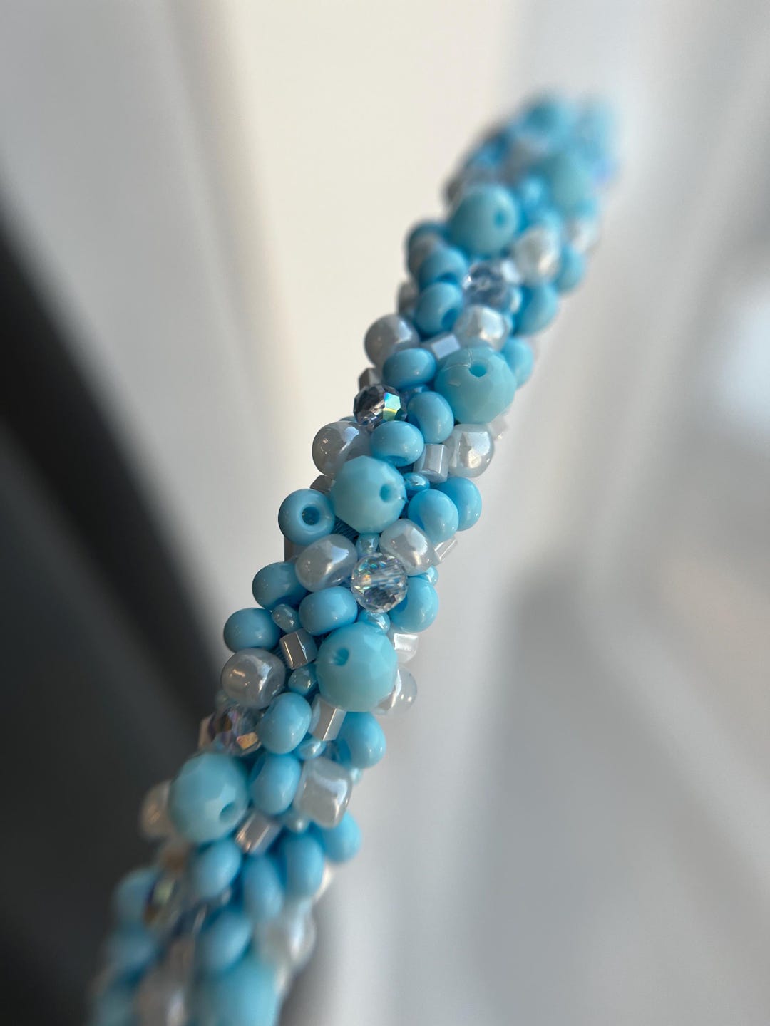 Baby Blue Sparkling Jeweld Tiara. Light Blue Headband for Girls. Baby ...