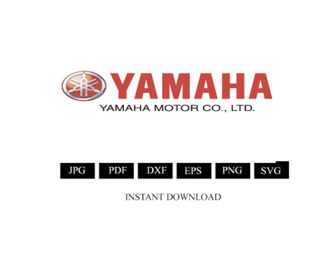 Yamaha Motor Company Vector / Instant Download / Print Cut Template ...